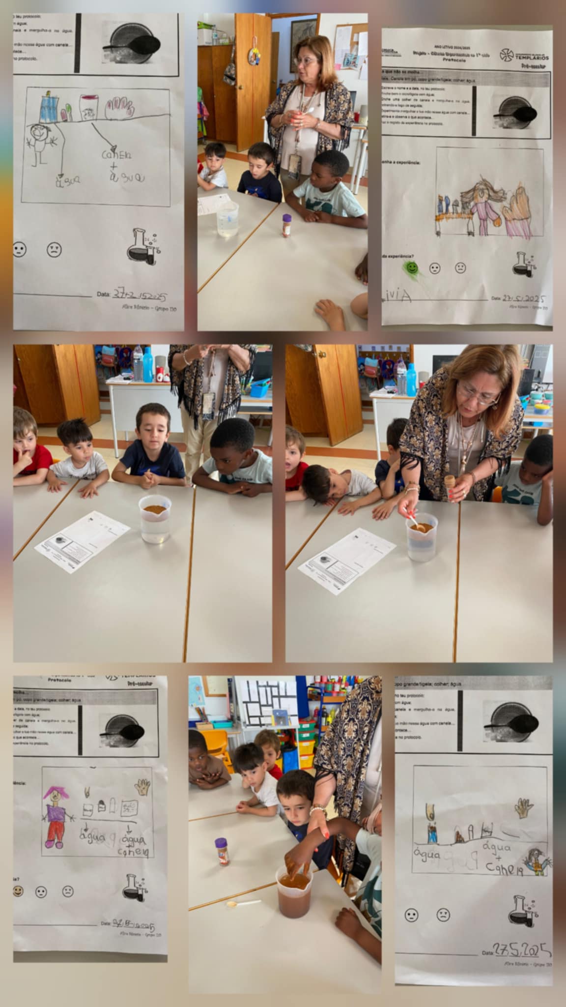 Projeto “Ciências Experimentais no pré-escolar” – AET